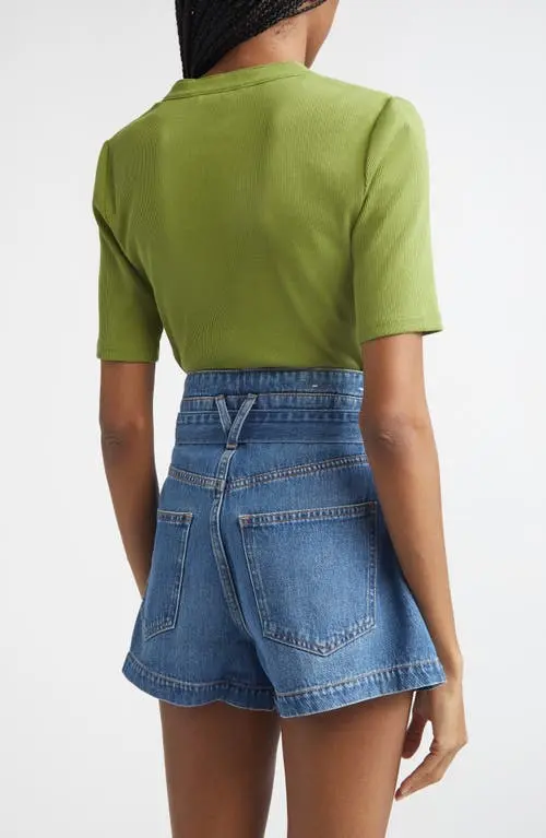 Veronica Beard Reubian Henley T-shirt - Cactus