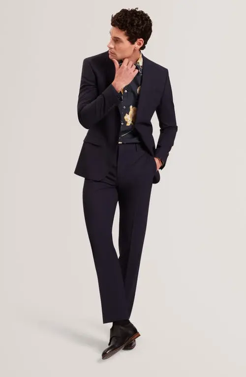 Ted Baker London Quorik Floral Print Button-up Shirt