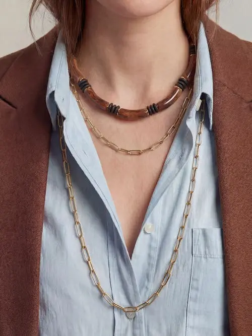 BY LILLA Rooftop Necklace