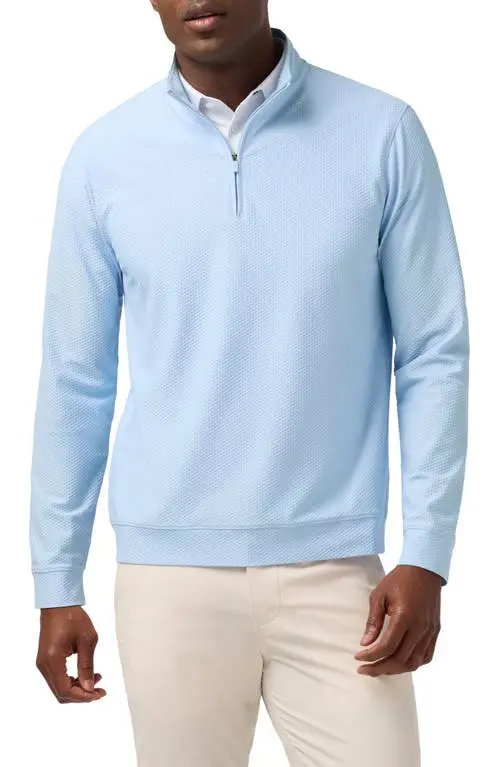 Mizzen+main Easton Textured Quarter Zip Pullover