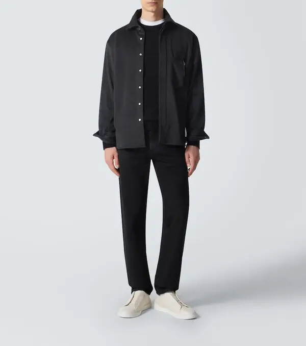 Zegna Straight Jeans - Black