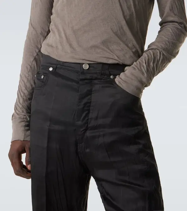 Rick Owens Bolan Twill Bootcut Pants