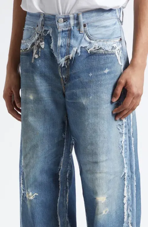 Acne Studios 1981 Trompe L'oeil Wide Leg Jeans