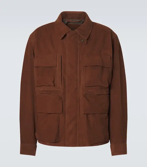 LEMAIRE Suede Field Jacket