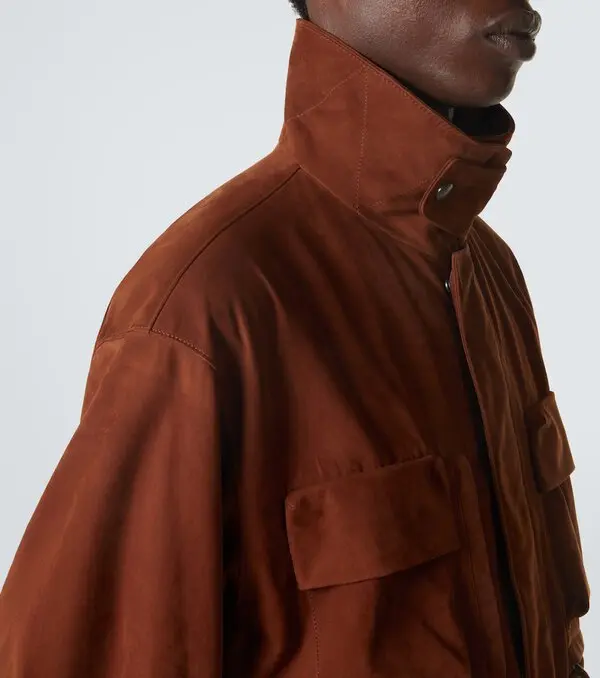 LEMAIRE Suede Field Jacket