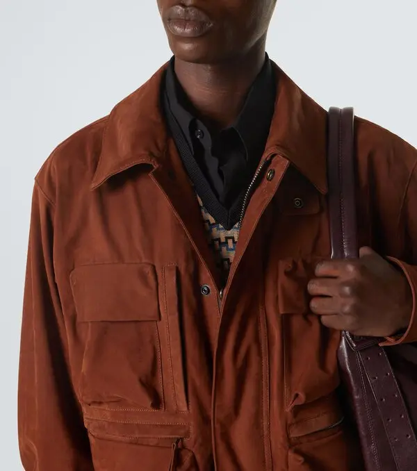 LEMAIRE Suede Field Jacket
