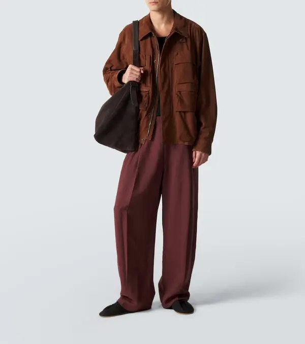 LEMAIRE Suede Field Jacket