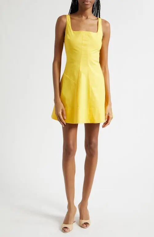 Staud Willow Sleeveless Mini Dress