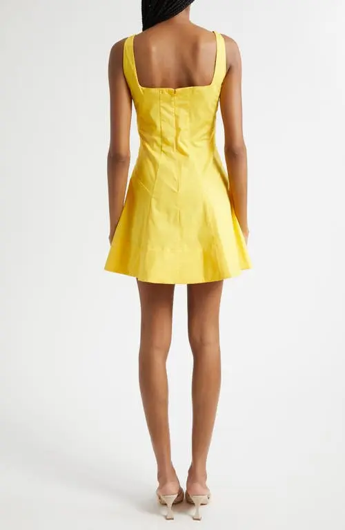 Staud Willow Sleeveless Mini Dress