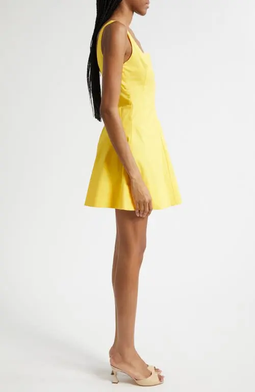 Staud Willow Sleeveless Mini Dress