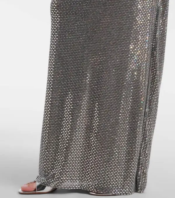 SELF-PORTRAIT Embellished One-shoulder Gown