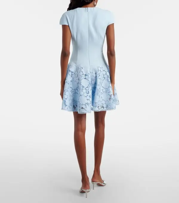 SELF-PORTRAIT Lace Mini Dress