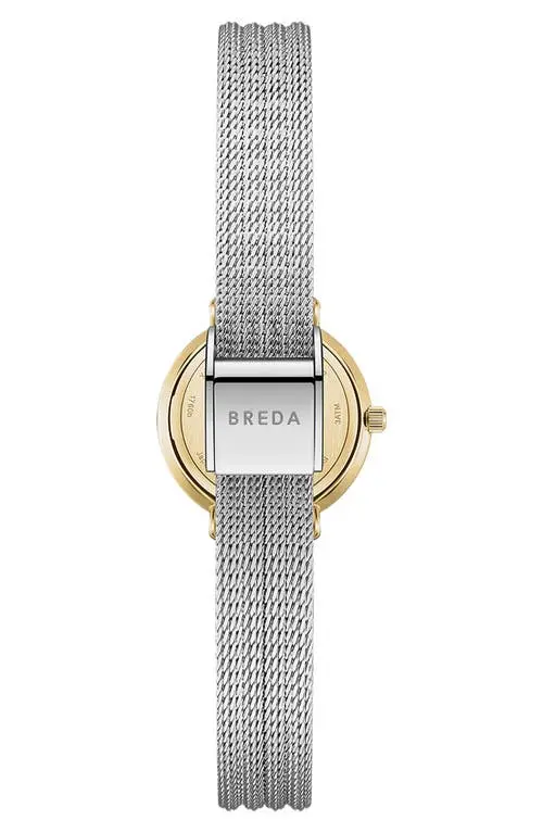 BREDA Beverly Mesh Strap Watch - Two-tone