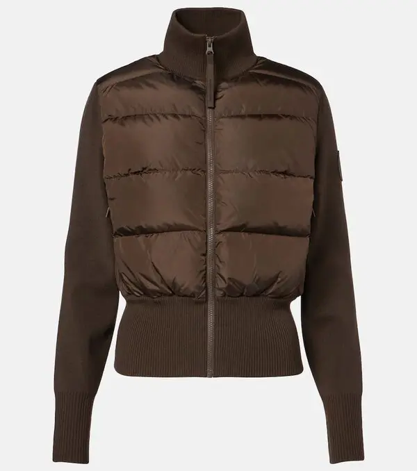 Canada Goose Hybridge® Wool-blend Down Jacket