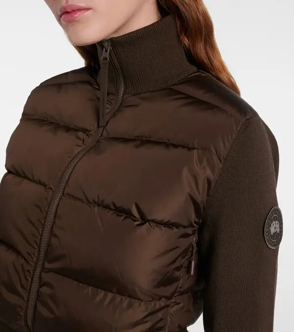 Canada Goose Hybridge® Wool-blend Down Jacket