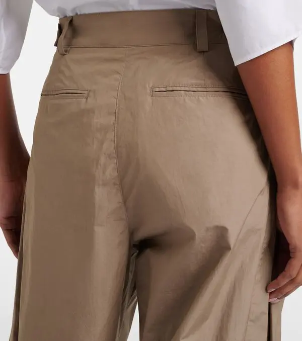 THE ROW Iven Wide-leg Pants - Green