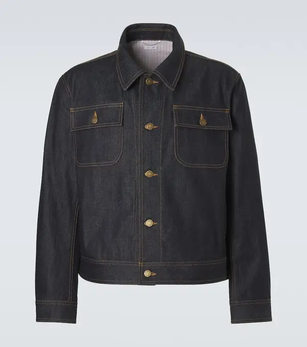 Thom Browne Denim Trucker Jacket
