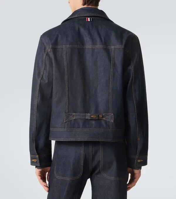 Thom Browne Denim Trucker Jacket