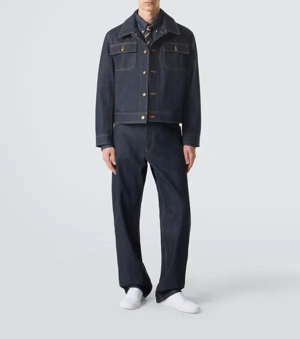 Thom Browne Denim Trucker Jacket