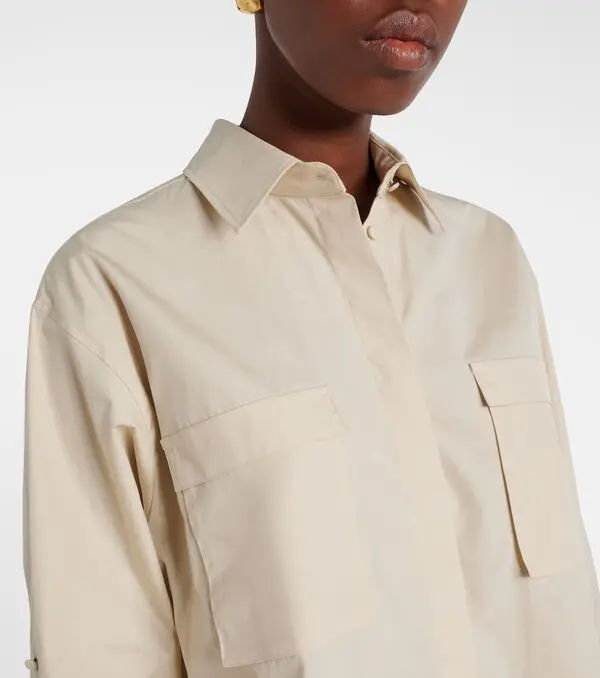 Max Mara Tenue Cotton Poplin Shirt