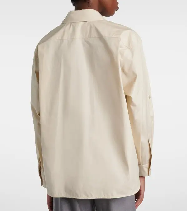 Max Mara Tenue Cotton Poplin Shirt