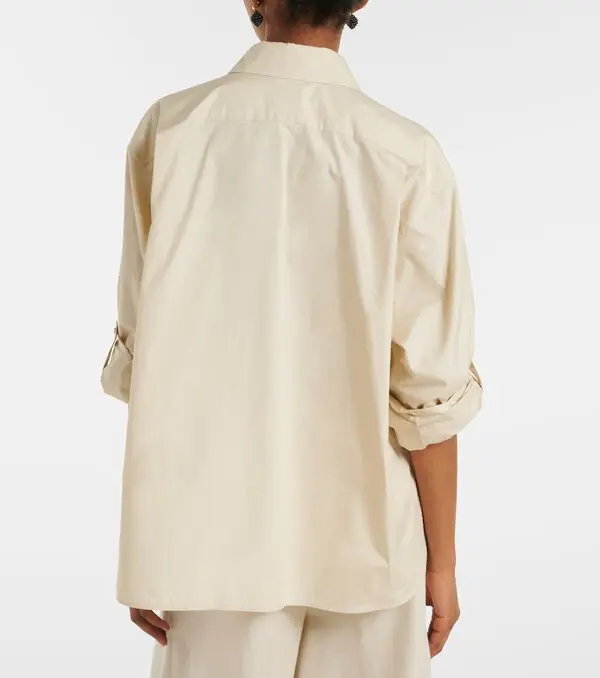 Max Mara Tenue Cotton Poplin Shirt