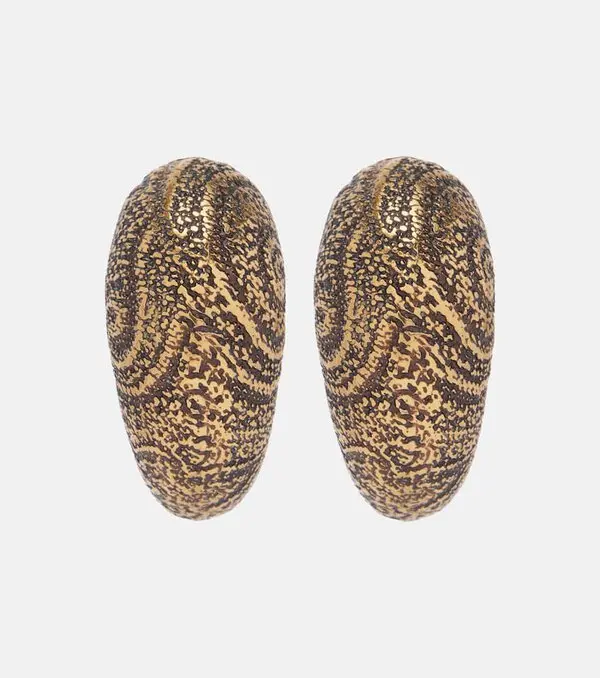 Etro Arnica Small Earrings - Brown