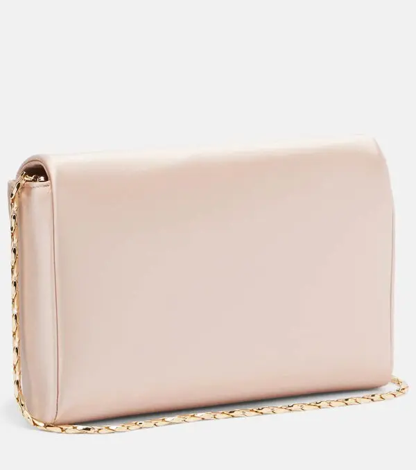 Max Mara Satin Clutch - Pink