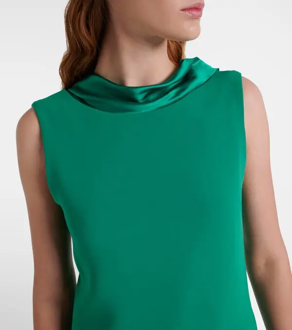 Max Mara Aere Cady Maxi Dress