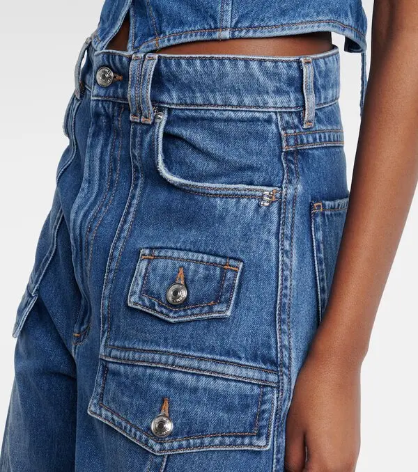 Sportmax Violino Barrel-leg Jeans