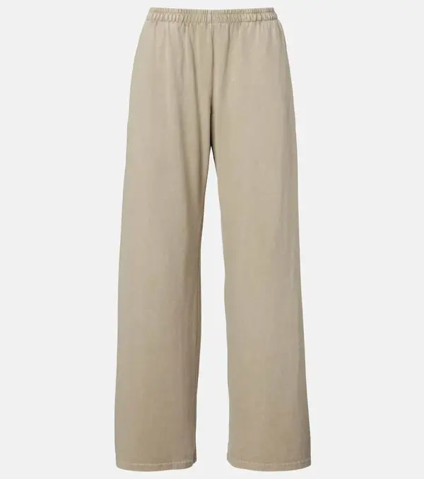The Upside Cotton Wide-leg Pants - Beige