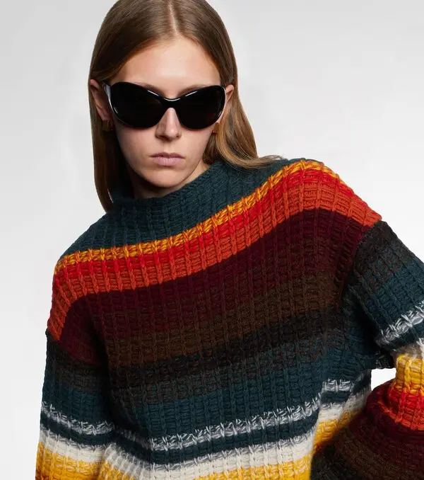 Khaite X Oliver Peoples 1967c Oversized Sunglasses