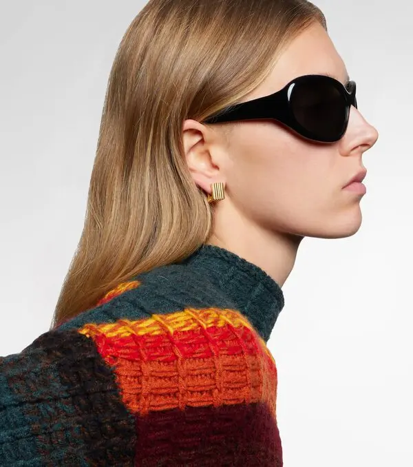 Khaite X Oliver Peoples 1967c Oversized Sunglasses