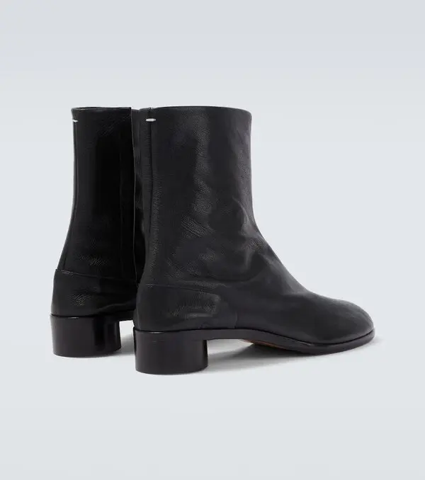 MAISON MARGIELA Tabi Leather Ankle Boots