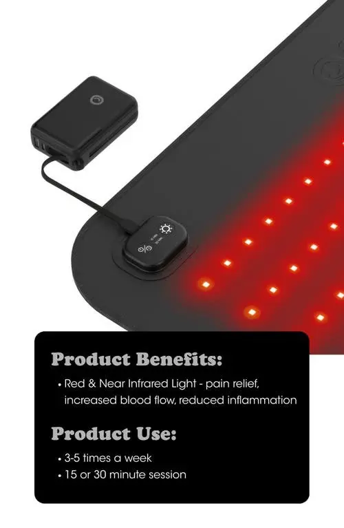 FRINGE Full Body Red Light Mat