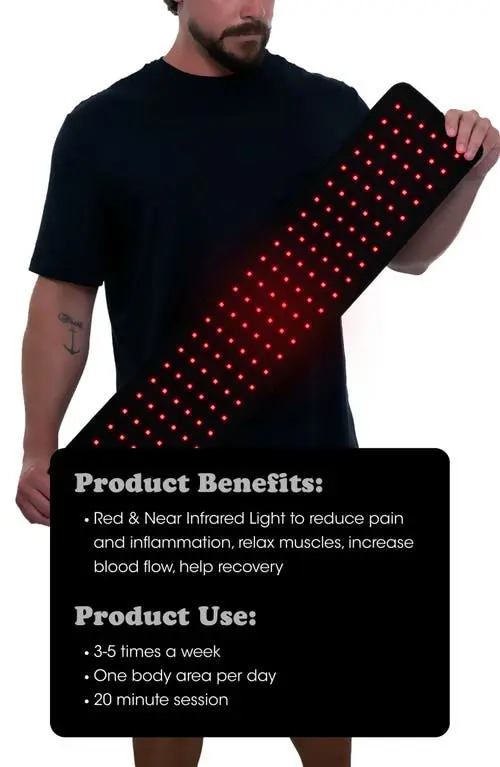 FRINGE Wireless Red Light Therapy Extra Long Wrap