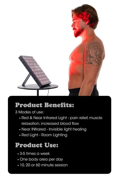 FRINGE Red Light Therapy Panel 189w