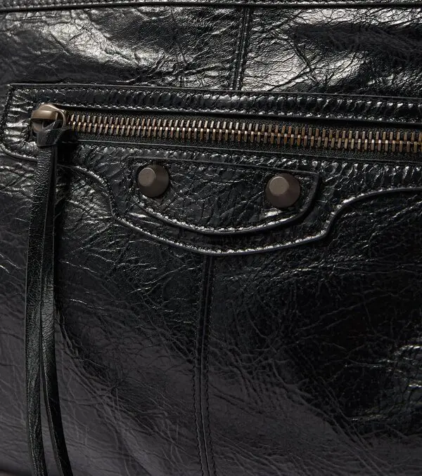 Balenciaga Le City Leather Phone Pouch