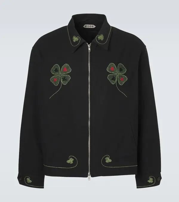 BODE Lucky Draw Cotton Twill Jacket