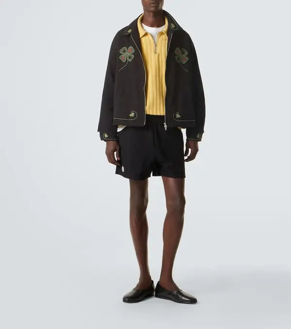 BODE Lucky Draw Cotton Twill Jacket