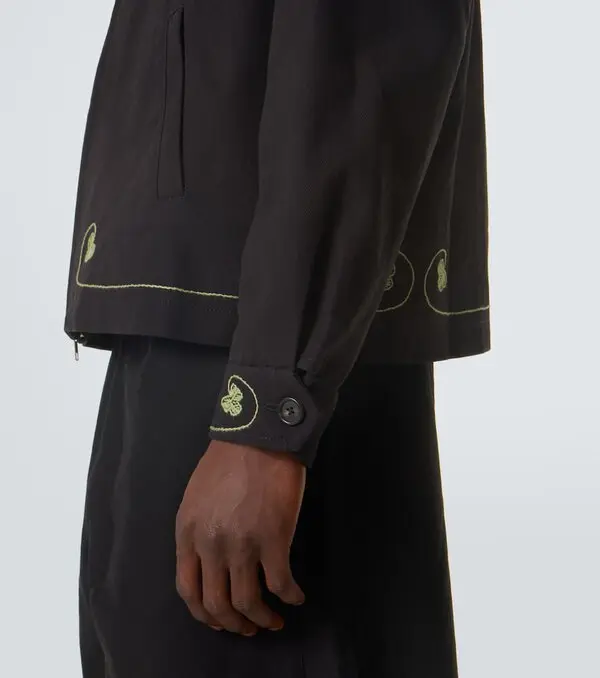 BODE Lucky Draw Cotton Twill Jacket