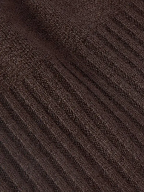 ALLUDE Ribbed Cashmere Beanie