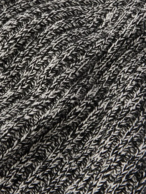 Mr P. Ribbed Wool And Cashmere-blend Beanie