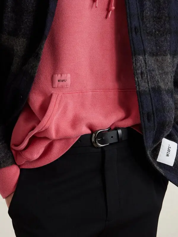 WTAPS 3cm Hoof Recycled-leather Belt