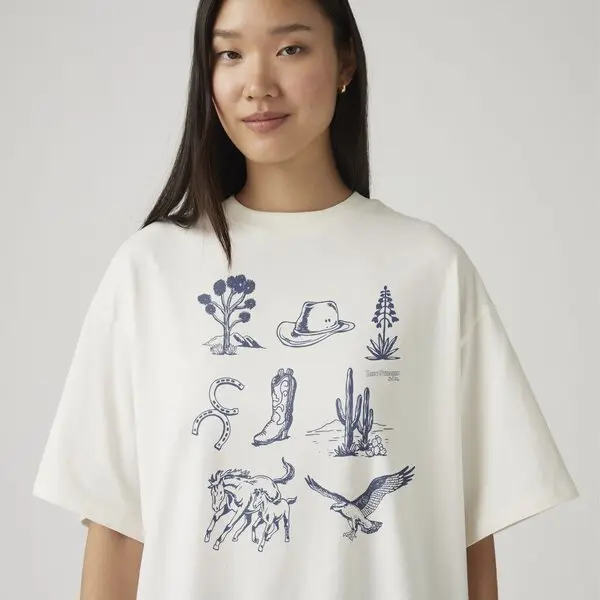 LEVI'S Oversized Graphic T-shirt