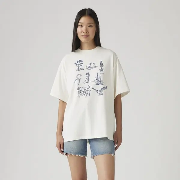 LEVI'S Oversized Graphic T-shirt