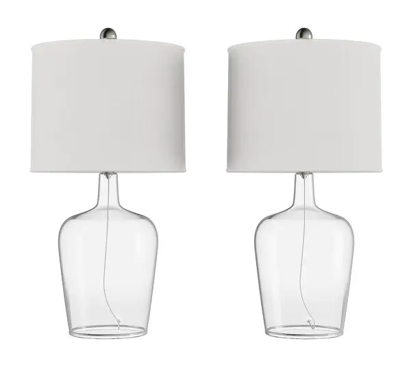 HASTINGS HOME Cloche Style Table Lamps, Set Of 2 Hastings H Ome - One-color