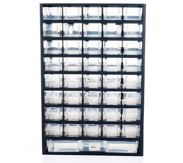 STALWART 41 Compartment Hardware Storage Box - One-color