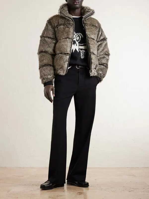 WTAPS Quilted Plush Coat
