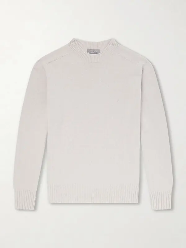 MARGARET HOWELL Merino Wool Sweater - Gray